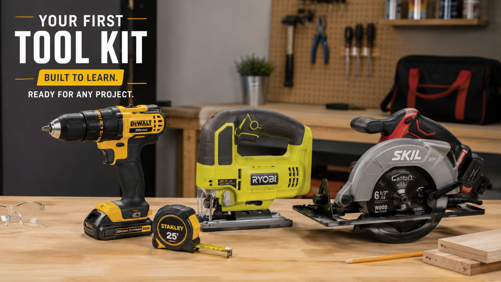 Best Power Tools for Beginners (2026): 7 Picks