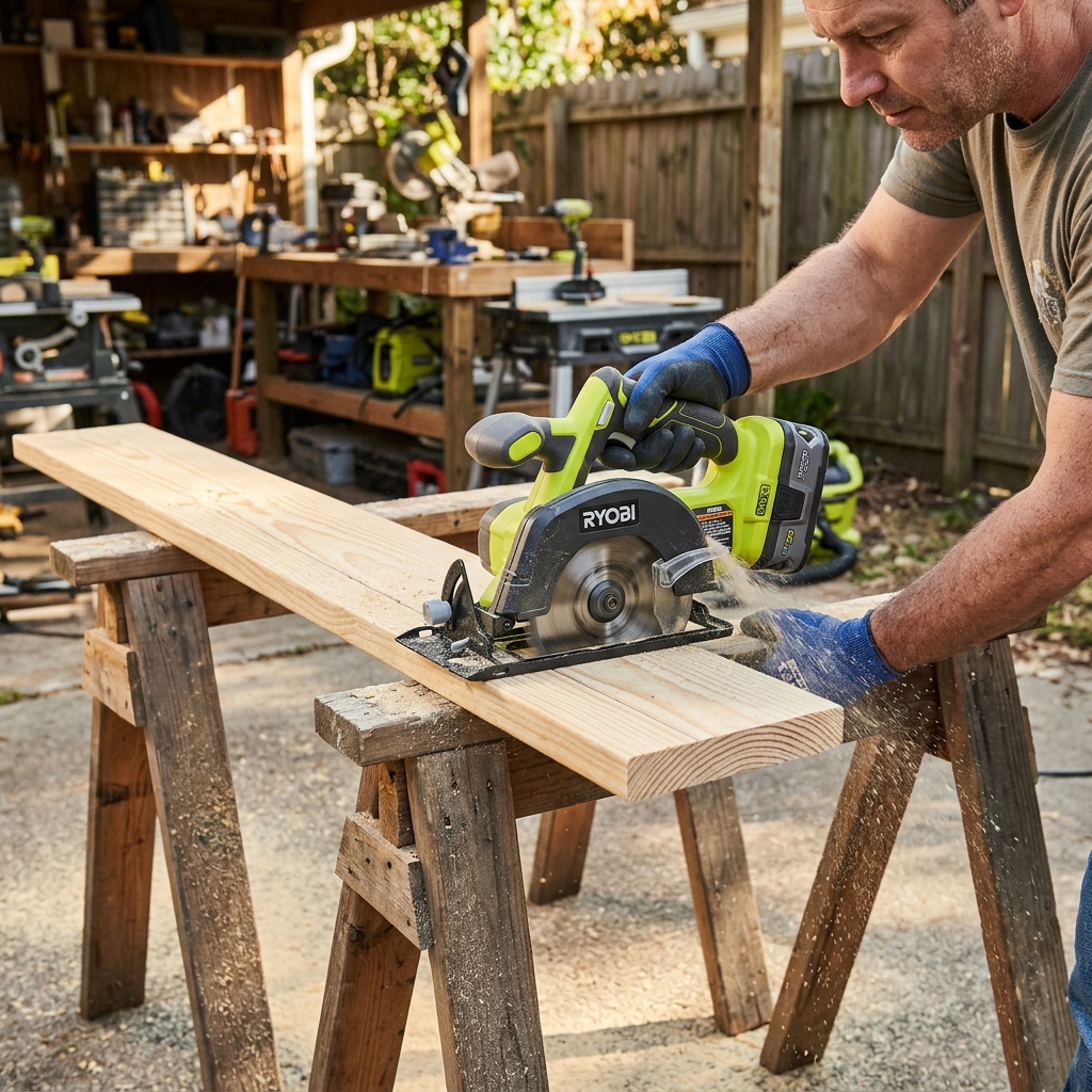 Ryobi PCL500B Review: ONE+ 18V 5-1/2-Inch Circular Saw